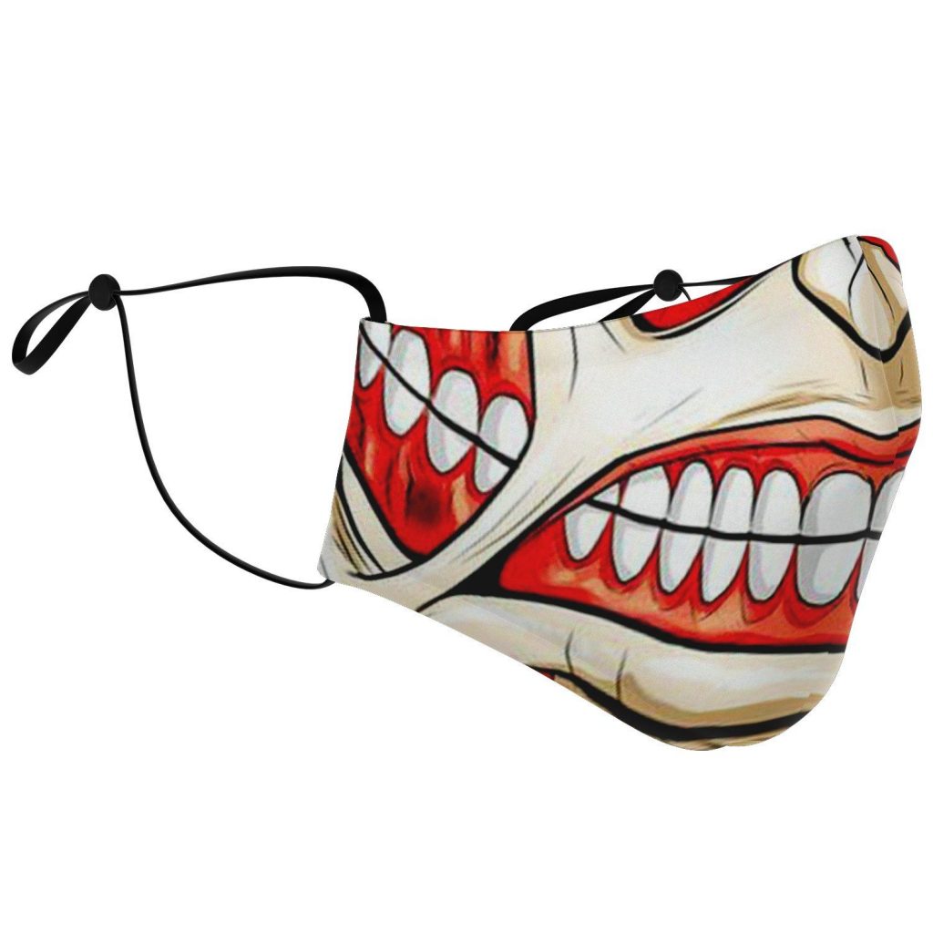 Colossal Titan Attack on Titan Premium Carbon Filter Face Mask - Attack ...
